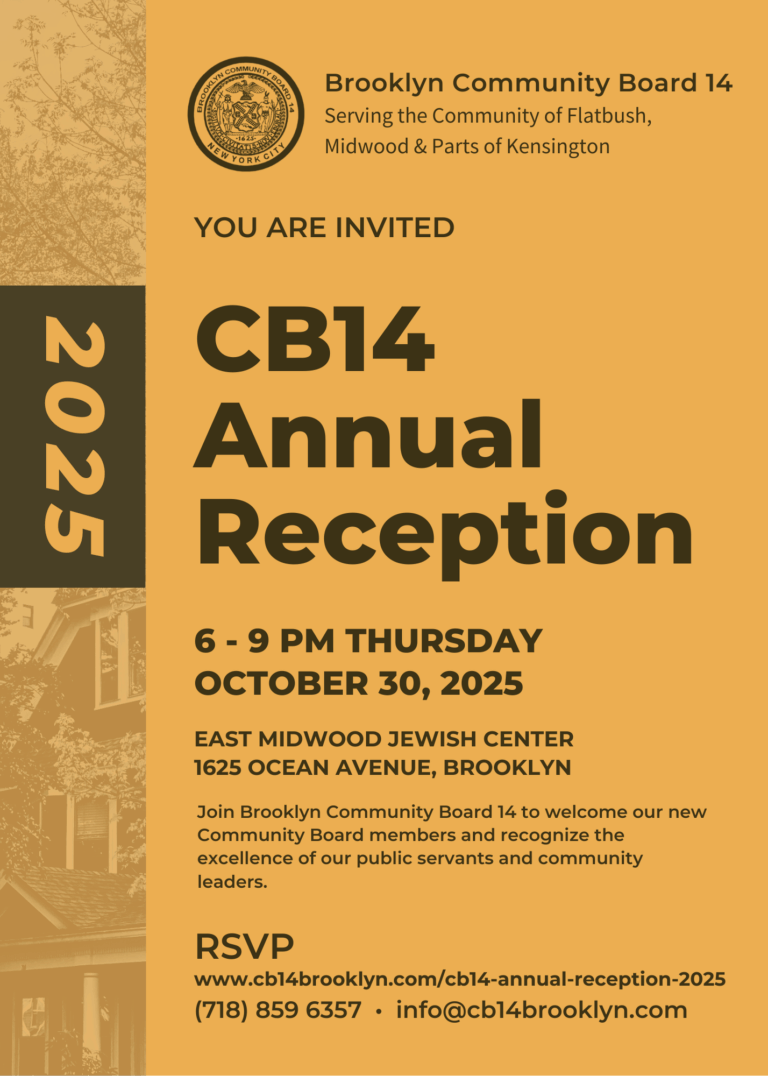 CB14 Annual Reception 2025 | Brooklyn Community Board 14